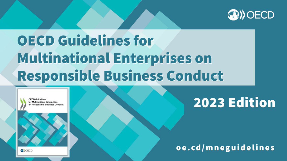 Principes directeurs de l'OCDE - Point de contact national ...